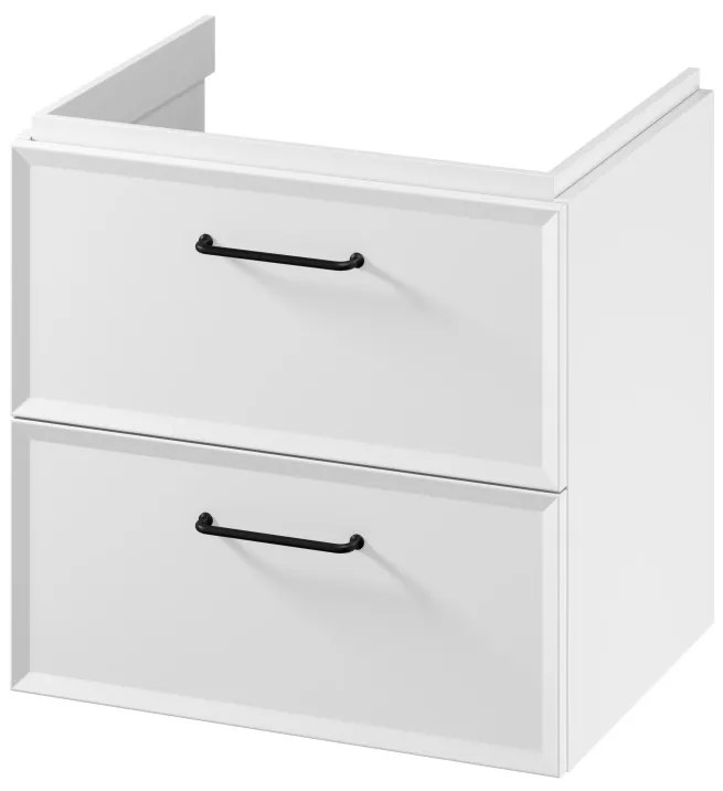 Cersanit Mille, umyvadlová skříňka 594x446x551 mm, bílá matná, S1021-001