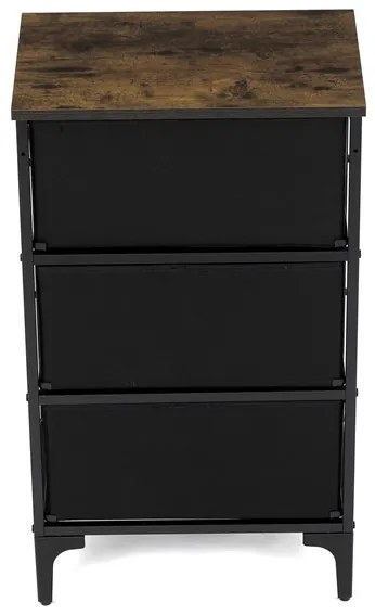 Retro komoda LUNARA - old wood / MDF Barva: Vícebarevná