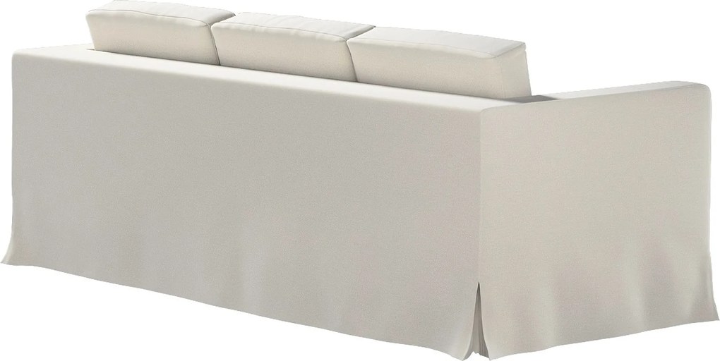 Potah na pohovku IKEA  Karlanda 3-místná nerozkládací, dlouhý barva šedá látka sametová