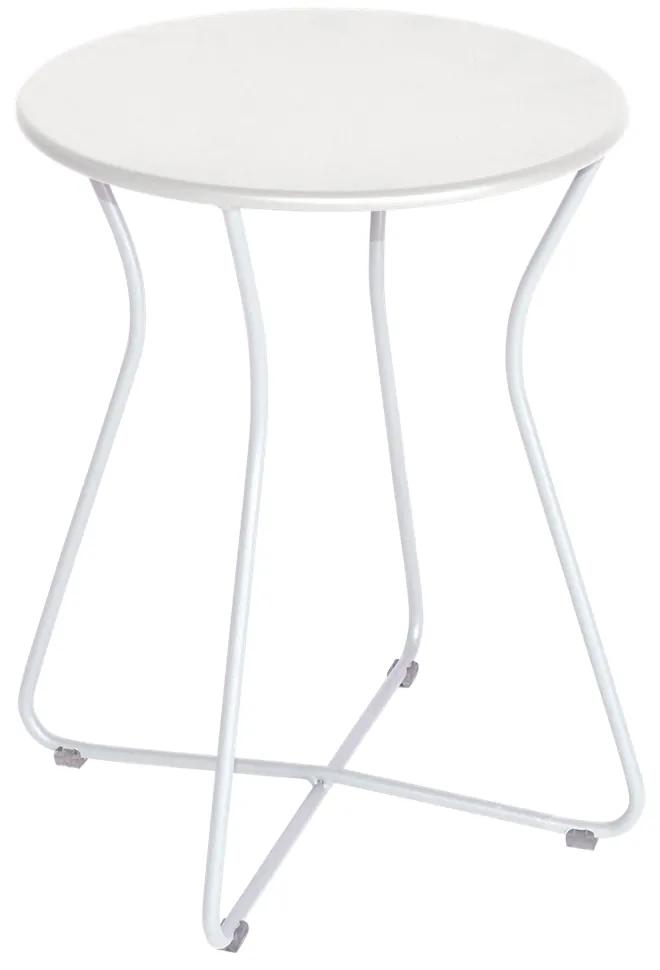Fermob Odkládací stolek COCOTTE V.45 cm - Cotton white (jemná struktura)