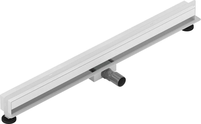 Mexen Flat Wall, sprchový žlab na zeď 2v1, 90 cm, bílá, 1230090