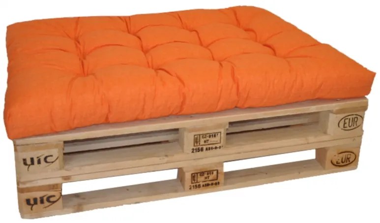 Axin Trading Sedák na paletu 120x80 cm Polstr: Světle zelený melír