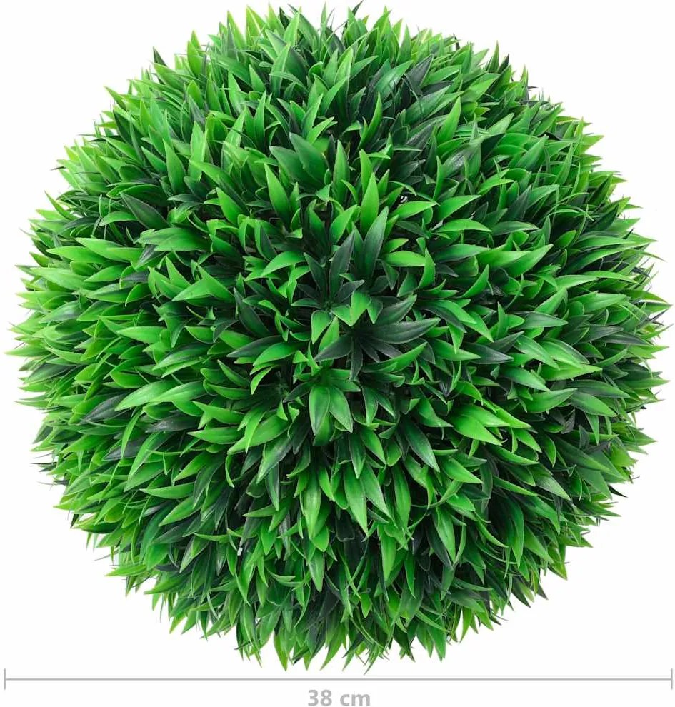 Umělé buxus koule 2 ks 38 cm 315474