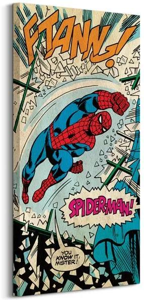 Art Group Obraz na plátně Marvel Spiderman (Punch) 50x100cm