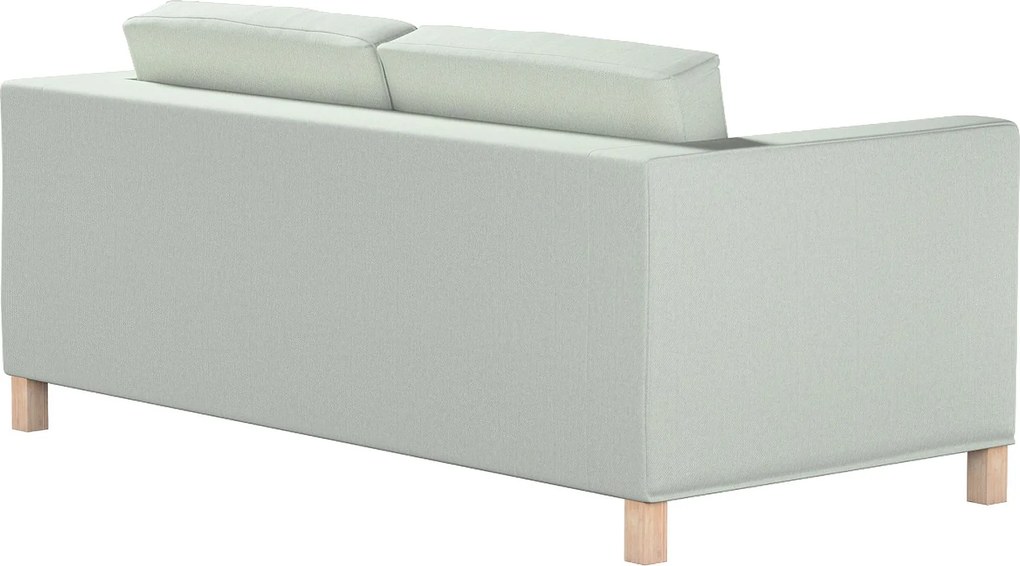 Potah na pohovku IKEA Karlanda rozkládací, krátký barva modrá látka pletený vzor