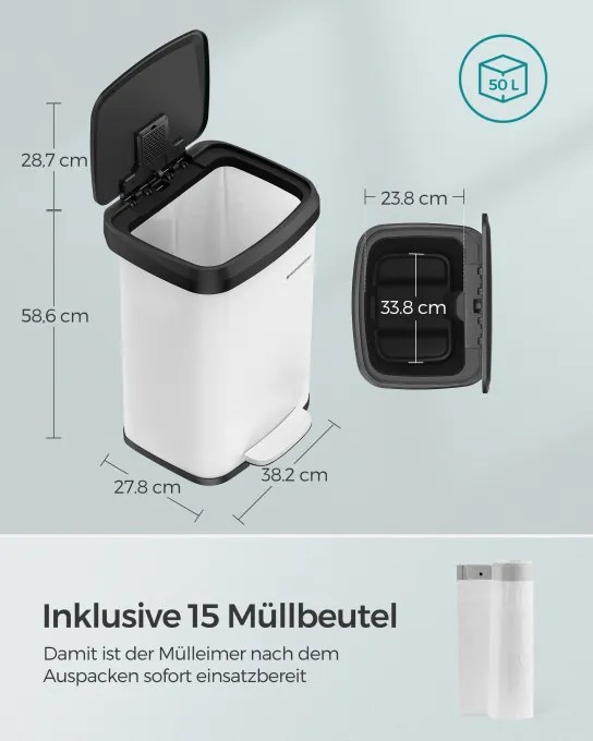 Odpadkový koš 50 L LTB530W5002