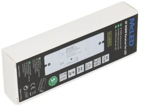 RF přijímač pro ovladače RGBW McLED ML-910.048.22.0