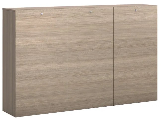 PLAN Skříňka SEGMENT uzamykatelná, dub mořený