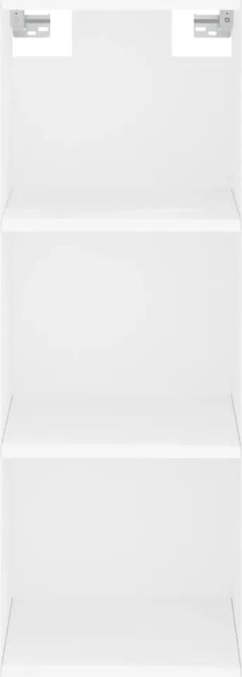 vidaXL Skříň highboard 34,5 x 34 x 180 cm kompozitní dřevo [3189693] Barva: Betonová šedá