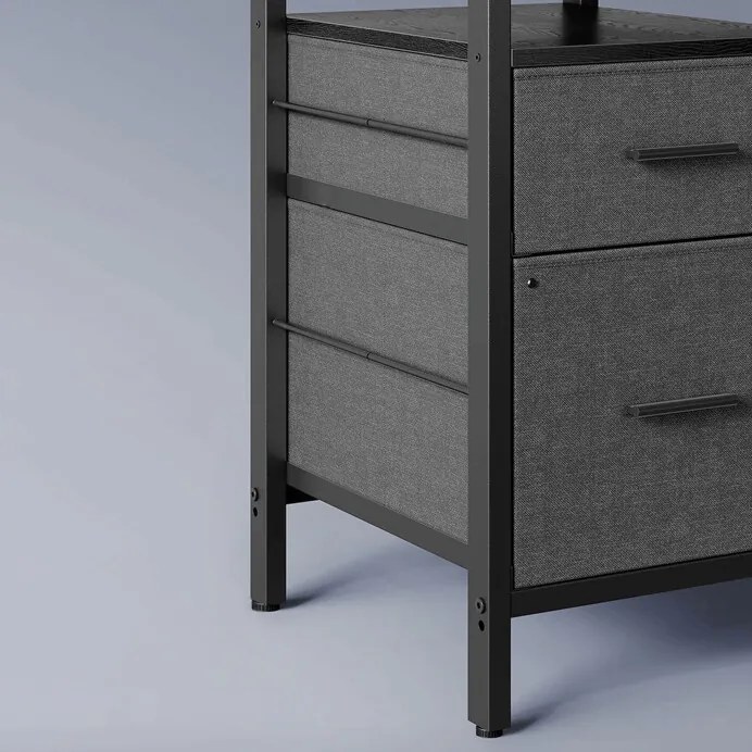 PC stůl NEX - černý Barva: černá