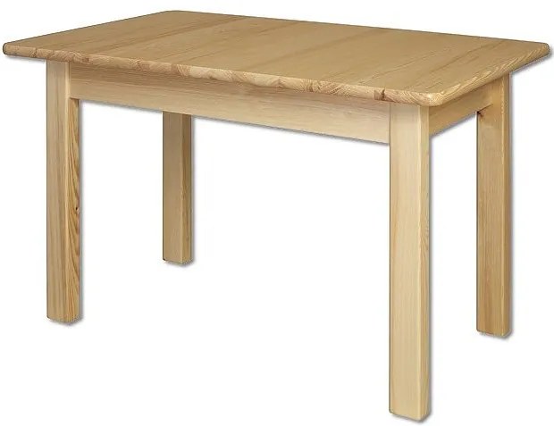 Rozkládací dřevěný jídelní stůl Tarmo z borovice, masiv borovice