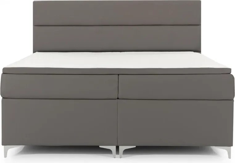 Postel Boxspring Amadeus 200x180, zelená (látka - bao 15)