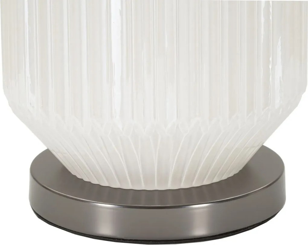 Stolní lampa Brighty 65 cm šedo-bílá