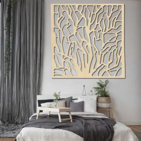 Minimalistický dřevěný obraz Strom na zeď I SENTOP PR0263