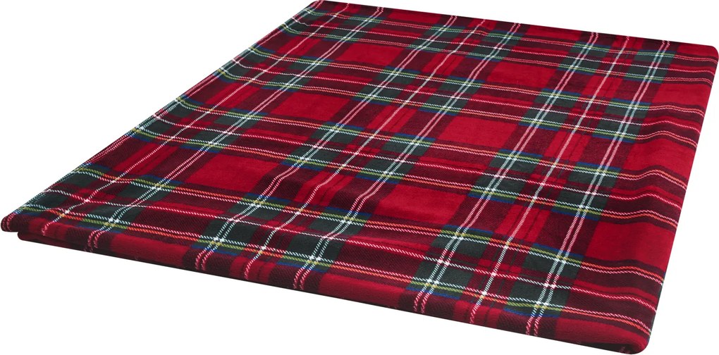 Livarno® Hebká deka, 180 x 220 cm (červená)