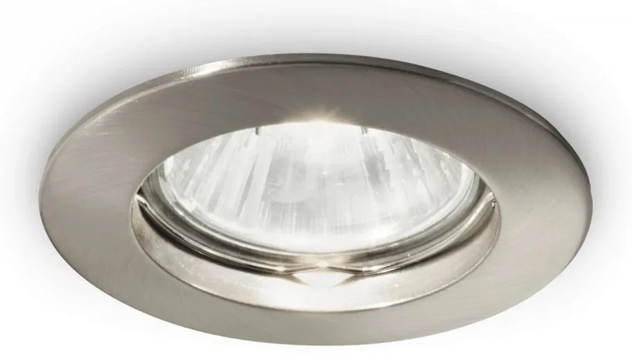 bodové svítidlo ideal lux jazz fi1 083087 1x50w gu10  - nikl