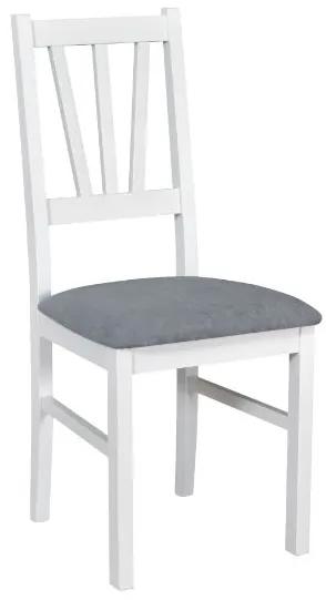 Jídelní židle, Bosanova TYP 5, bílá/světle šedá
