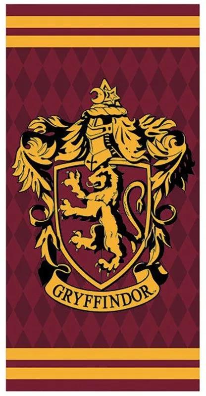 Setino · Bavlněná plážová osuška Harry Potter - Gryffindor - Nebelvír -  100% bavlna - 70 x 140 cm | BIANO