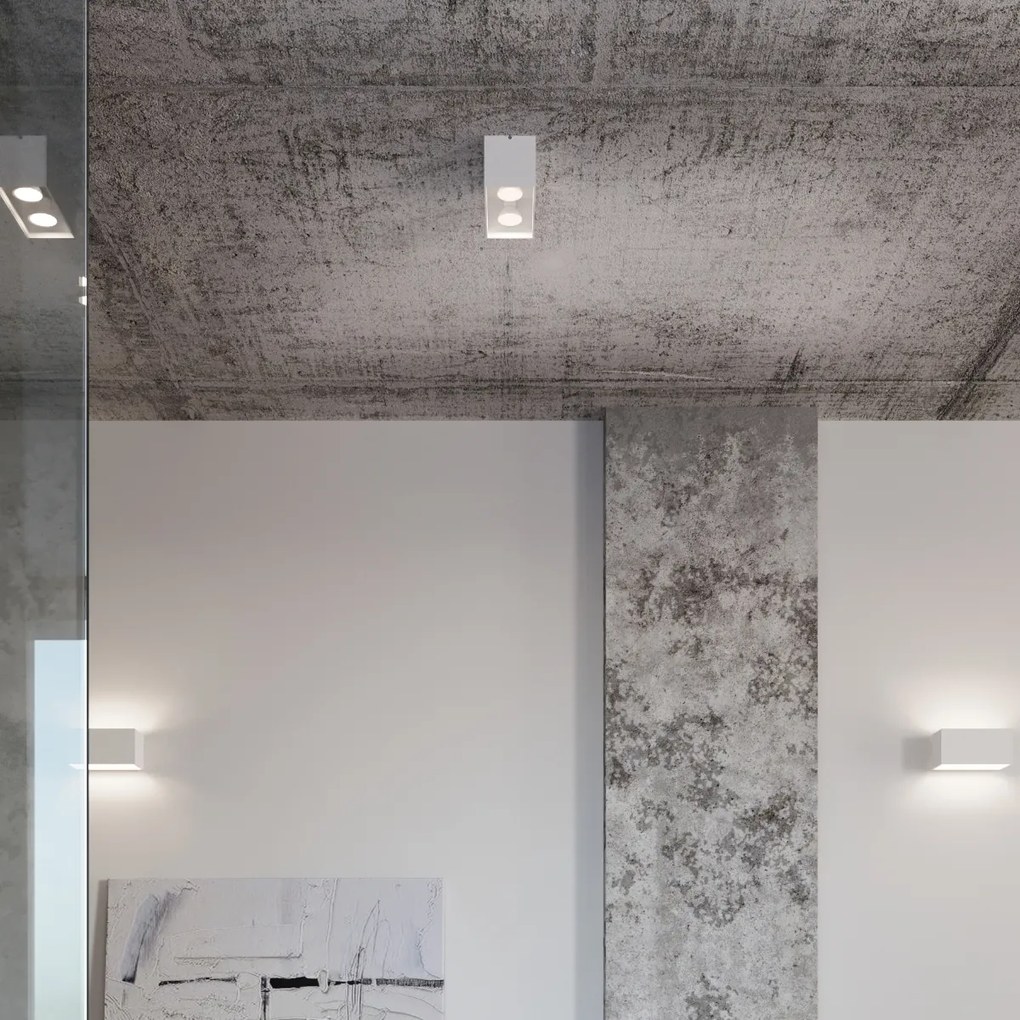Sollux Lighting Nástěnné svítidlo QUAD MAXI bílé
