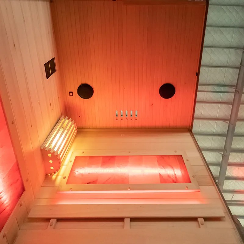 BPS-koupelny Finská sauna Relax HYD-4781 120x120, 2 osoby