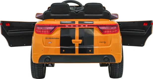 Elektrické autíčko Dodge Durango oranžové