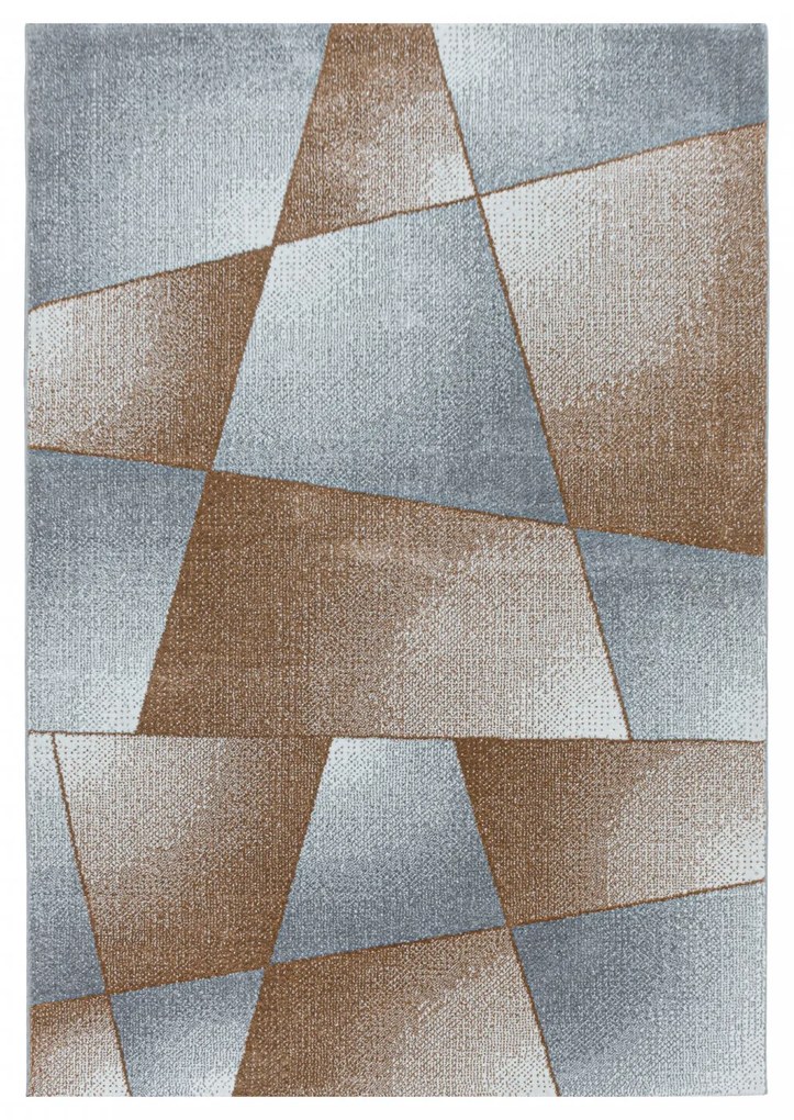 Ayyildiz, Kusový koberec Rio 4603 copper, 120x170, hnědá, ložnice