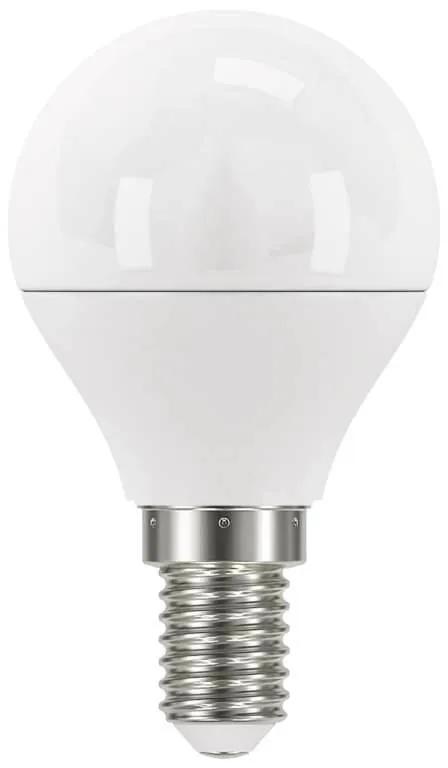 LED žárovka CLS MINI GL, E14, 6W, teplá bílá Emos ZQ1220