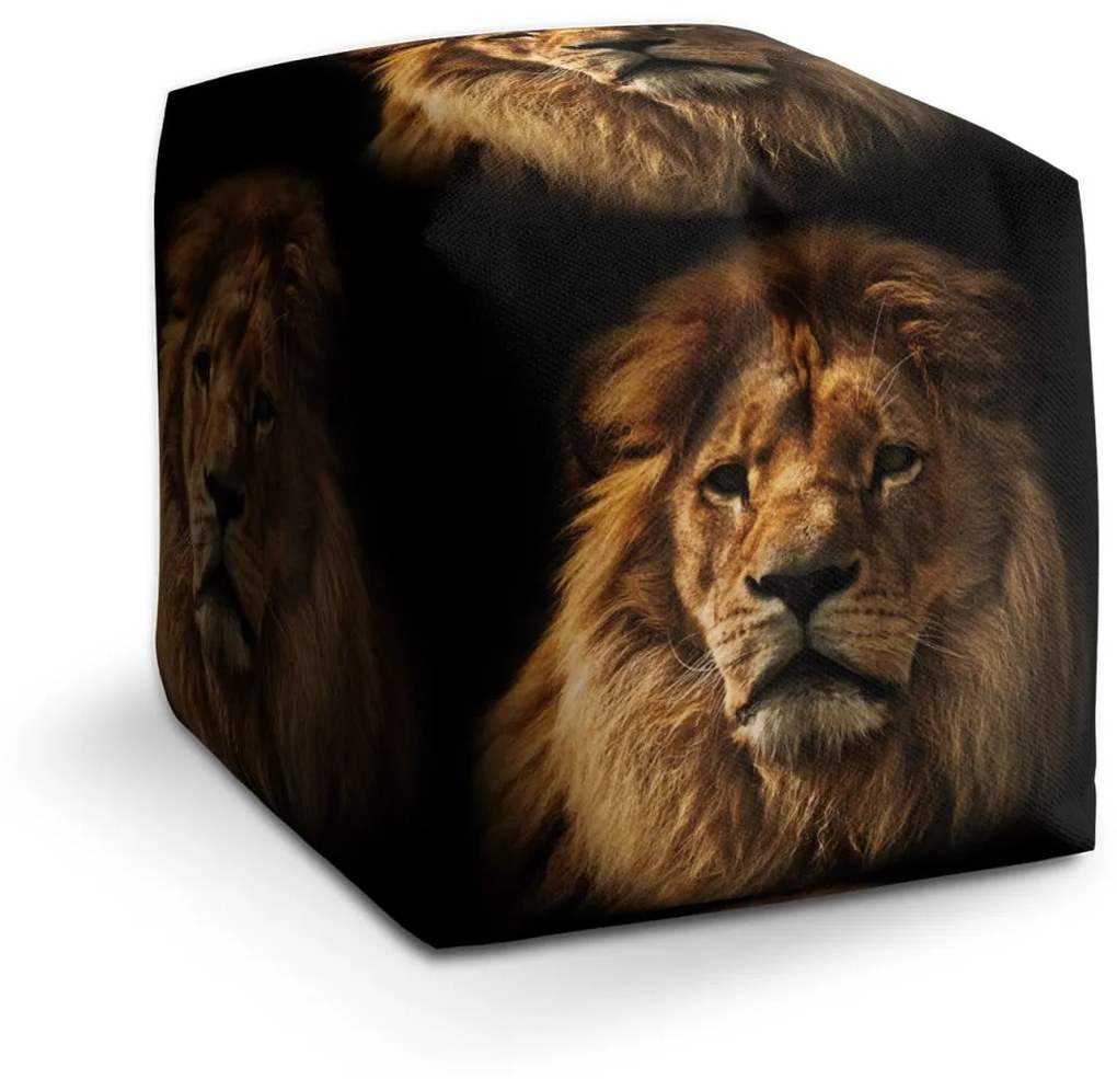 Sablio Taburet Cube Lev: 40x40x40 cm