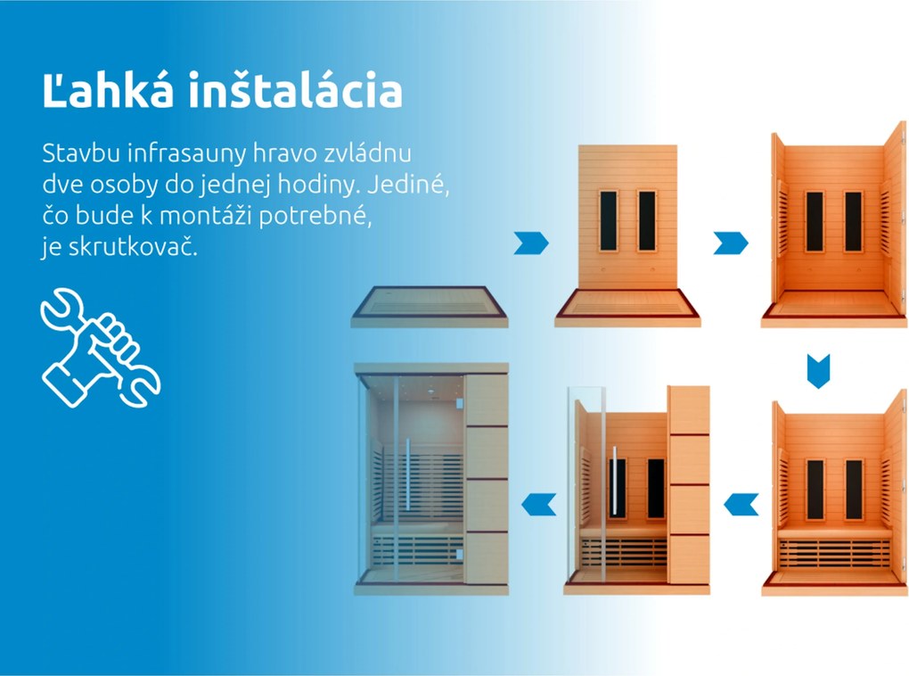 Marimex | Infrasauna Marimex POPULAR 2003 L s Wi-Fi (FSC) | 11105674