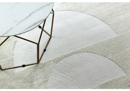 Moderní koberec MODE 8598 geometrická krémová velikost 200x290 cm | krásné koberce cz