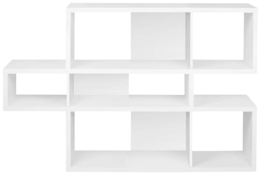 OnaDnes -20% Bílá lakovaná knihovna TEMAHOME London 156 x 34 cm
