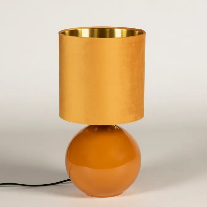 Stolní designová lampa Carminna Yellow
