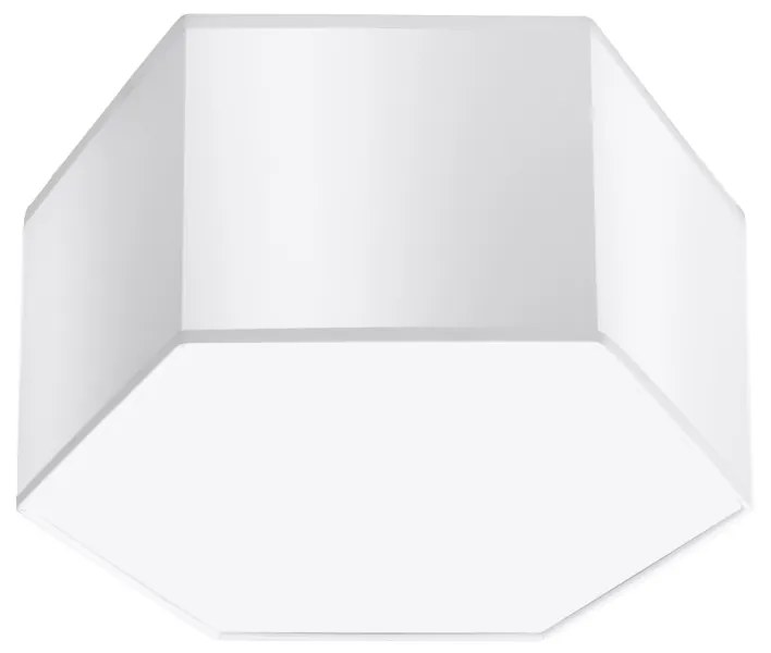 Stropní svítidlo Sunde 2, 1x bílé plastové stínítko, (bílý plast)