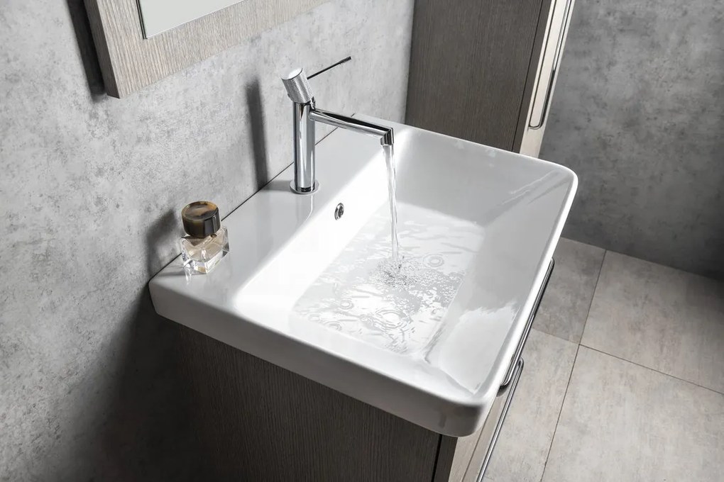 Sapho THEIA umyvadlová skříňka 56,4 x 70 x 43,5 cm 2x zásuvka dub alabama TH060-2222