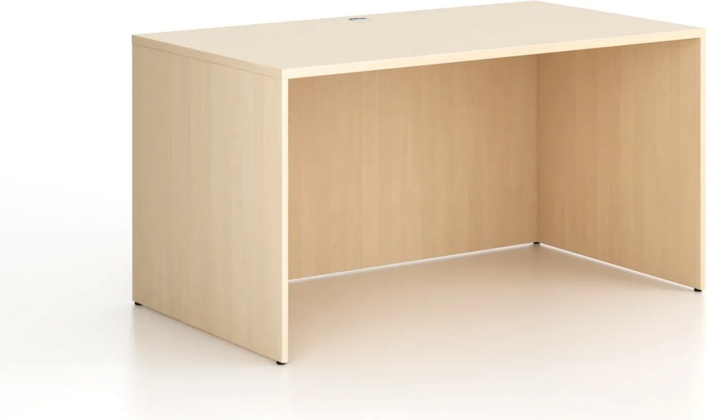 Kancelářský psací stůl FRAME, 140x80 cm, bříza