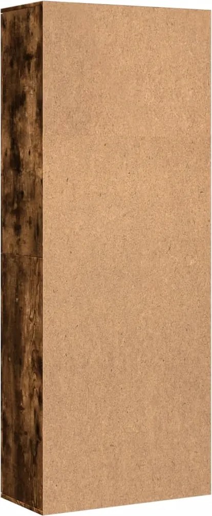 Skříň highboard kouřový dub 70 x 35 x 180 cm kompozitní dřevo 3276662