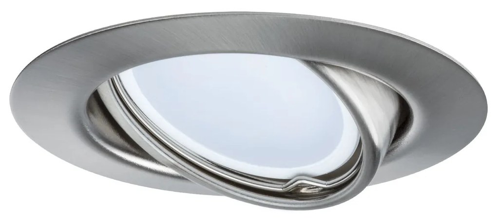 Paulmann 93421 LED base, set kulatých bodovek z kartáčovaného hliníku, 3x6,5W LED 3000K, prům. 9cm