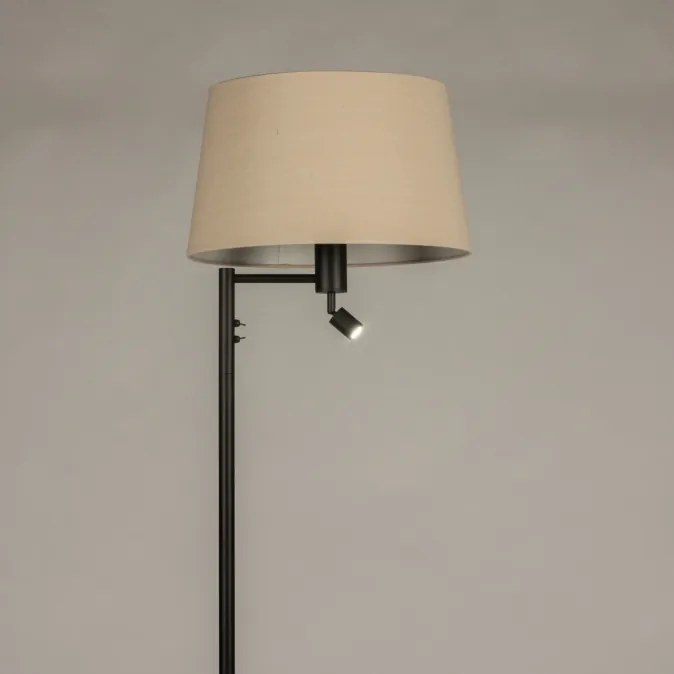 Stojací designová béžová lampa La Scale Crema Nuo and Black