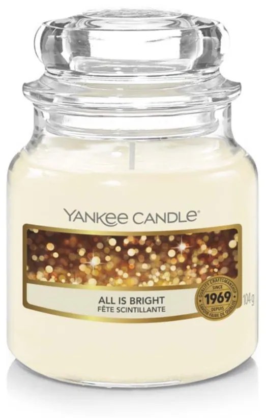 Yankee Candle - vonná svíčka All Is Bright (Všechno jen září) 104g