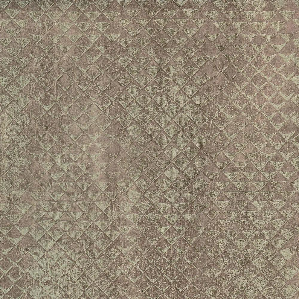 Hnědá vliesová geometrická tapeta, 28608, Kaleido, Limonta