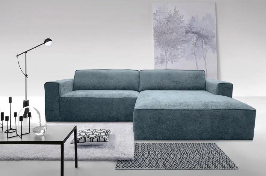 Casarredo - Komfort nábytek Rohová sedací souprava NUOVO, výběr látek SK3 | potah: solar 79,Umístění rohu: roh na levé straně