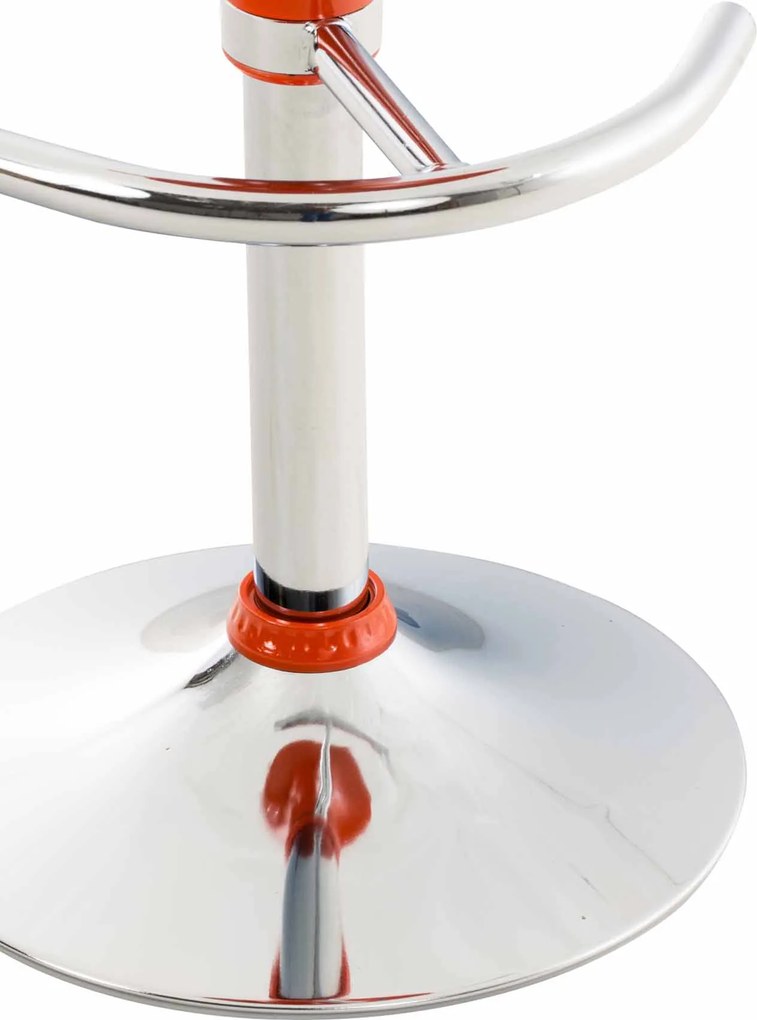Sada 2 barových židlí Saddle – oranžová