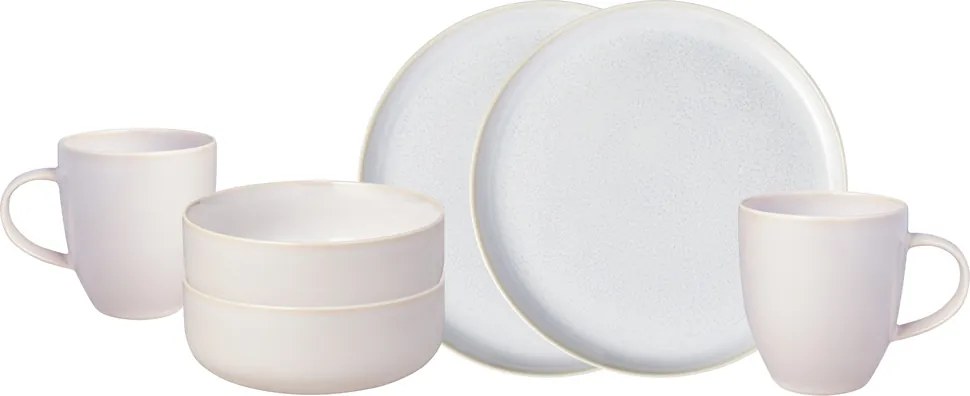 Villeroy&Boch Villeroy & Boch Crafted Cotton snídaňový set, 6 kusu