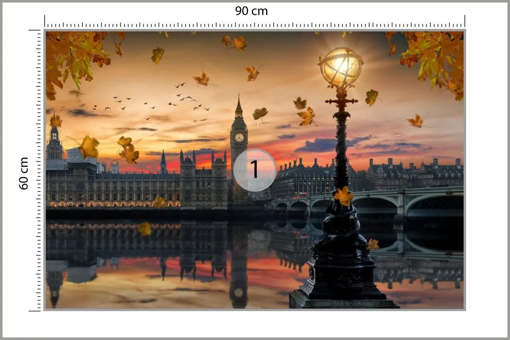 Fototapeta Londýnský Big Ben Vliesová tapeta 208x146