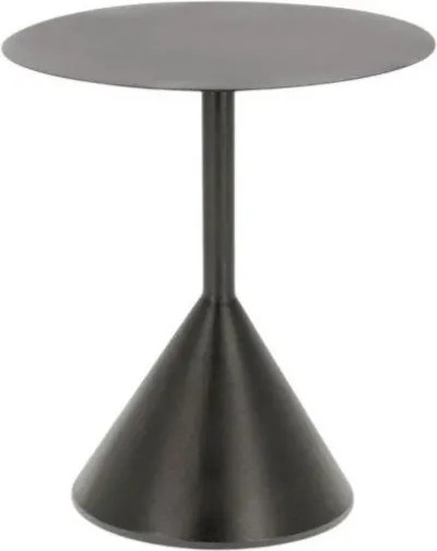 Kovový kulatý odkládací stolek ø 48 cm Yinan – Kave Home