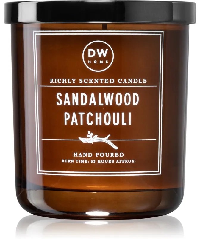 DW Home Sandalwood Patchouli vonná svíčka 264 g