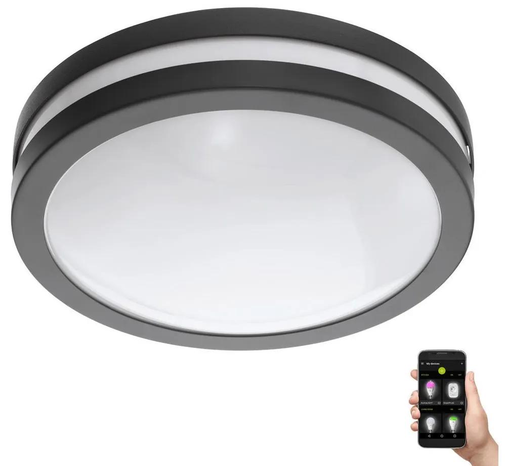 Eglo | Eglo 33571 -LED Stmívatelné koupelnové svítidlo LOCANA-C LED/14W/230V IP44 černá | EG33571