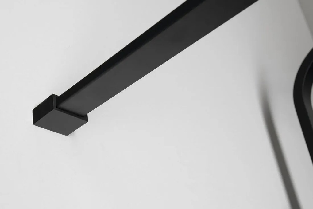 Gelco Gelco, CURE BLACK sprchová zástěna 1400 mm, čiré sklo, CB140