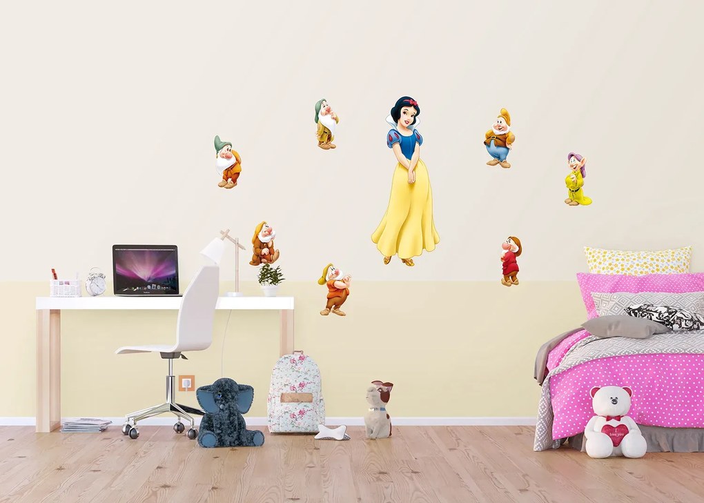 Dětská samolepka na zeď Disney Sněhurka | 65 x 85 cm | DDK869