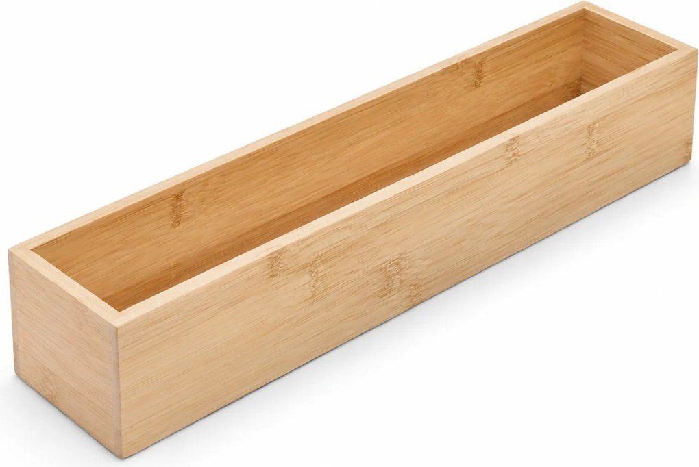 Bambusový organizér na stůl, 38 x 8 x 7 cm